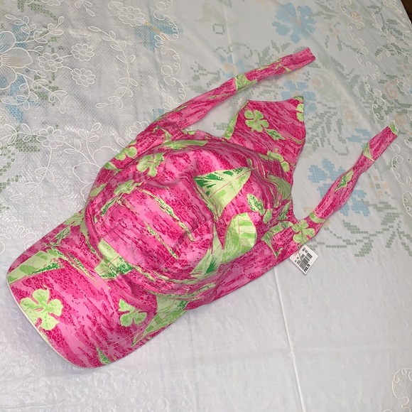 Primark | Accessories | Bright Floral Pink And Green Colored Cap With ...